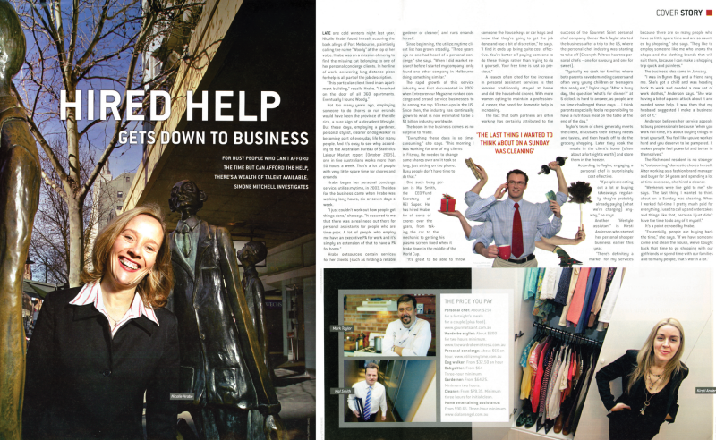 Hired help gets down to business - utilizeMyTime